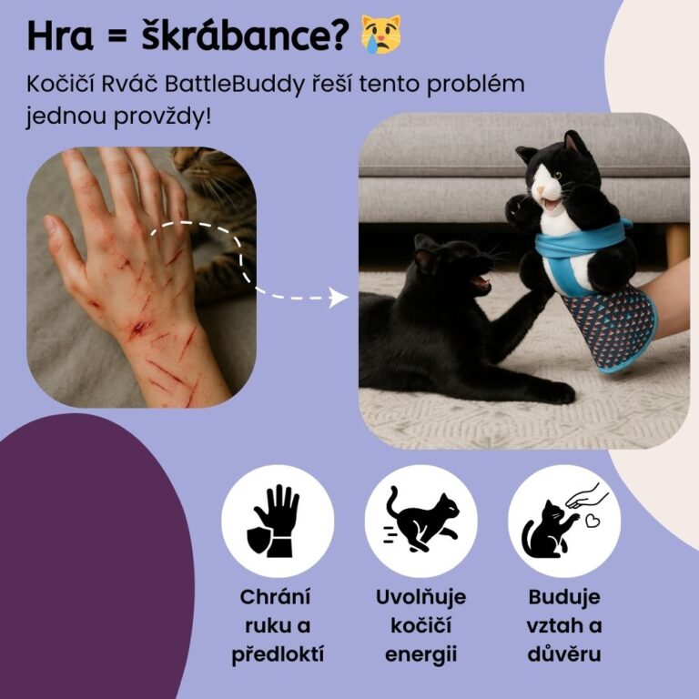 Kočičí Rváč BattleBuddy – Felinela.cz